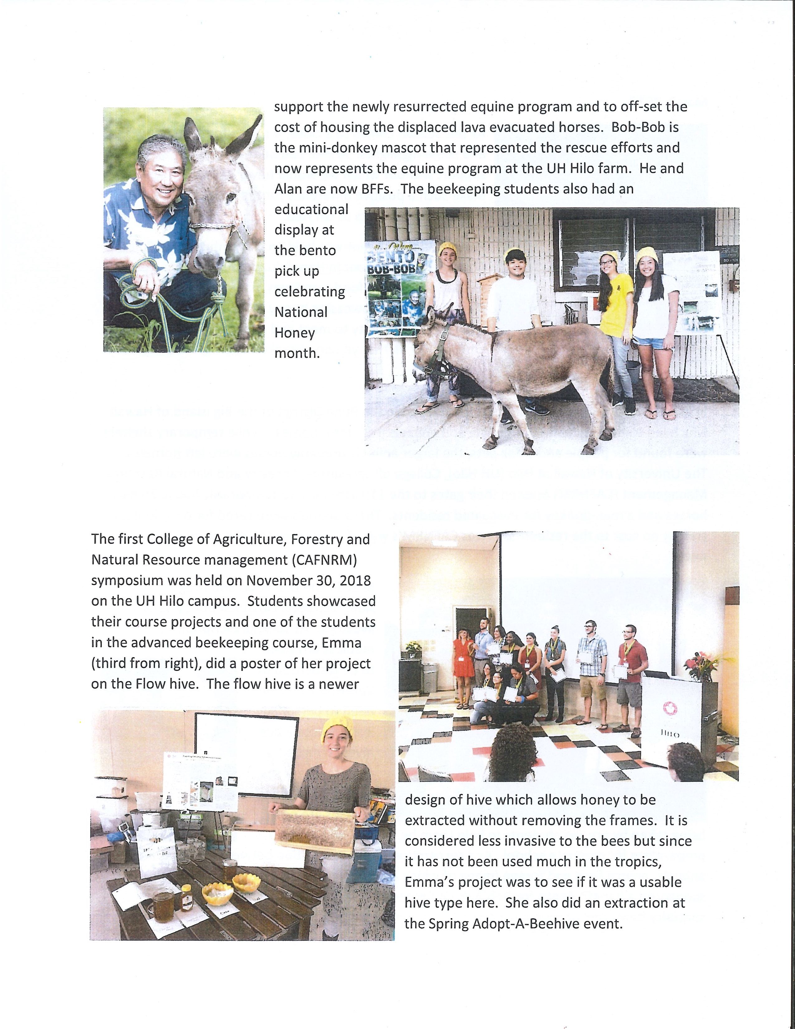 What a Season! Adopt-A-Beehive with Alan Wong Completes its 8th Year ... What a Season! Adopt-A-Beehive with Alan Wong Completes its 8th Year ...